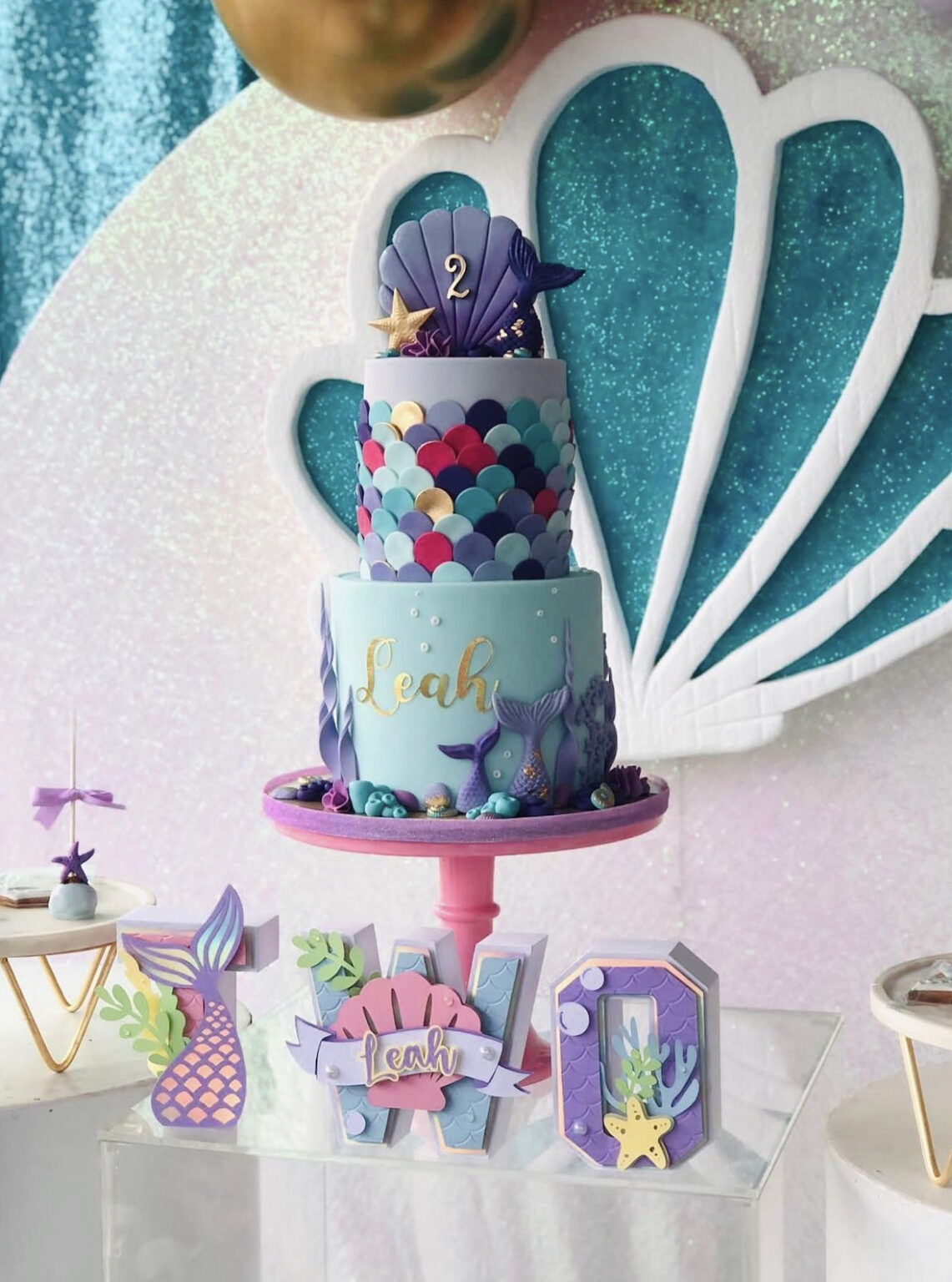 30+ Shell-ebration-worthy Mermaid Birthday Party Decor Ideas - Days ...