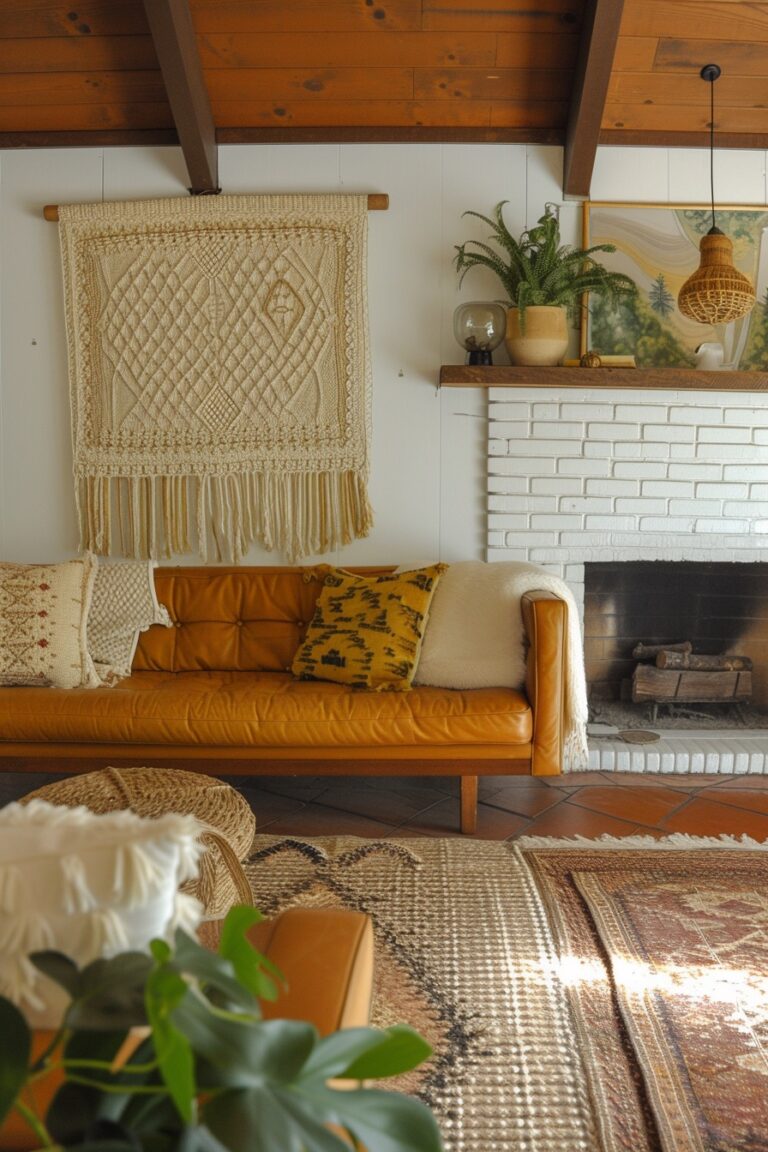 70+ Modern Takes on Classic '70s Living Room Aesthetics - Days Inspired