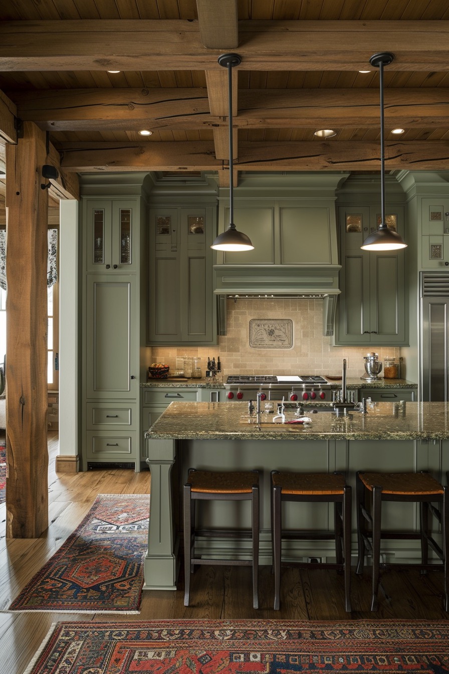 50+ Sage Green Kitchen Cabinet Inspirations to Transform your Home ...