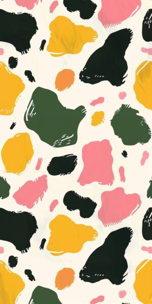 21 free aesthetic cow print iPhone wallpapers for a stylishly spotted ...