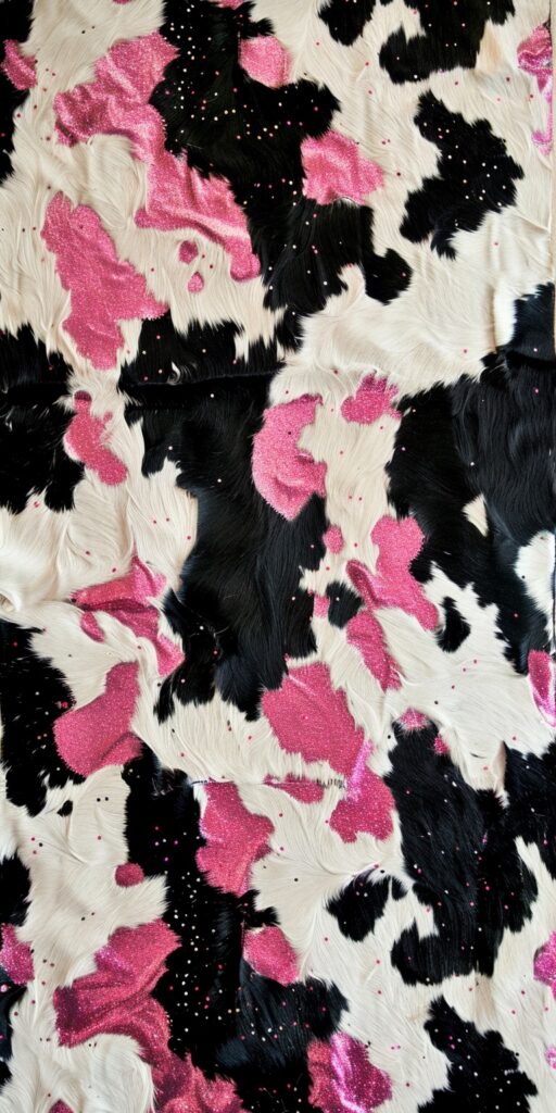 21 free aesthetic cow print iPhone wallpapers for a stylishly spotted ...