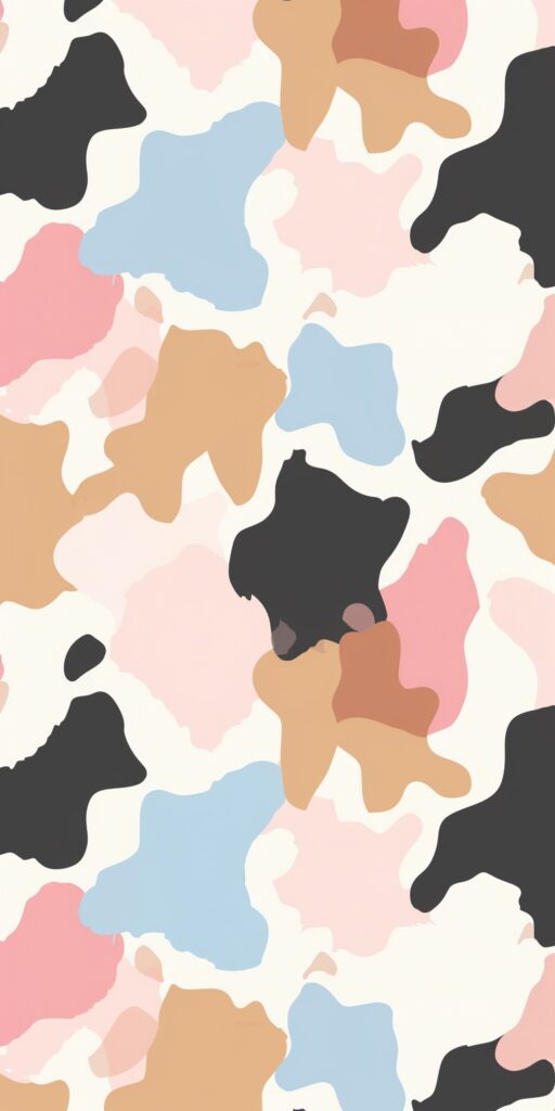 21 free aesthetic cow print iPhone wallpapers for a stylishly spotted ...