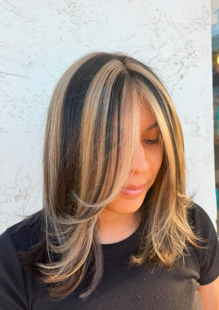 Chunky Highlights are Back: 30+ 2000s Chunky Highlight Inspired ...